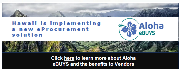 State Procurement Office | Aloha eBUYS_032724
